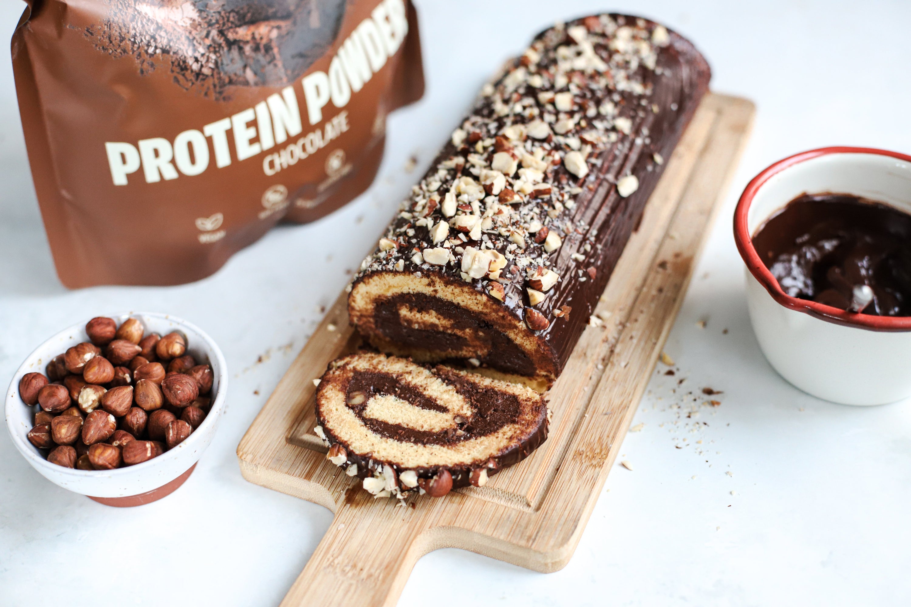 bûche de Noël protéinée – Pulse Protein